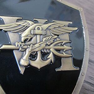 Seal Team Six Gold Squadron NSWDG Navy Seal Team VI DEVGRU Challenge Coin