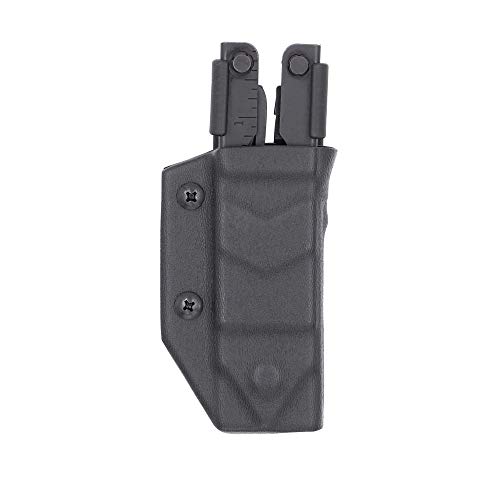 Clip & Carry Kydex Multitool Sheath for GERBER MP600 ~Fits bluntnose & needlenose models~ Made in USA (Multi-tool not included) Multi Tool Holder Holster (Black)