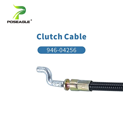 POSEAGLE 946-04256 Clutch Cable Compatible with MTD 946-04256, Craftsman 946-04256, 946 04256, MTD 746-04256, Craftsman 746-04256, 746 04256