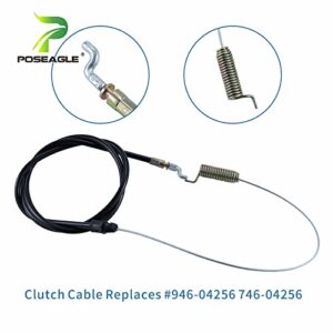 POSEAGLE 946-04256 Clutch Cable Compatible with MTD 946-04256, Craftsman 946-04256, 946 04256, MTD 746-04256, Craftsman 746-04256, 746 04256