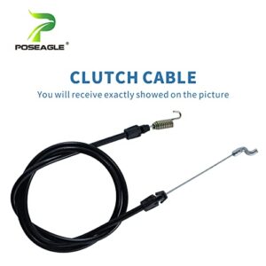 POSEAGLE 946-0910A Clutch Cable Compatible with MTD 946-0910A, MTD 746-0910a, MTD 746-0910, MTD 746 0910a, Oregon 46-005