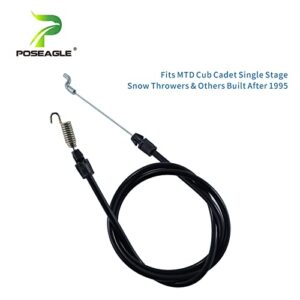 POSEAGLE 946-0910A Clutch Cable Compatible with MTD 946-0910A, MTD 746-0910a, MTD 746-0910, MTD 746 0910a, Oregon 46-005