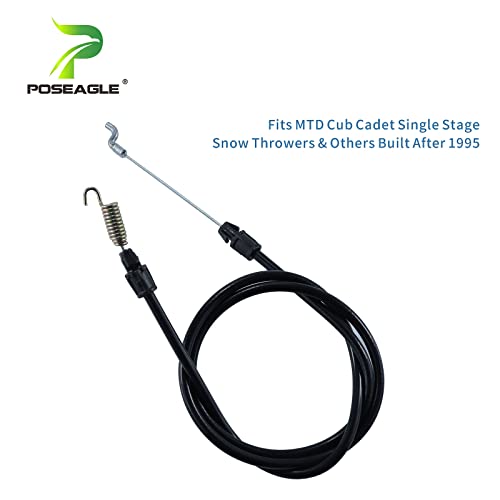 POSEAGLE 946-0910A Clutch Cable Compatible with MTD 946-0910A, MTD 746-0910a, MTD 746-0910, MTD 746 0910a, Oregon 46-005