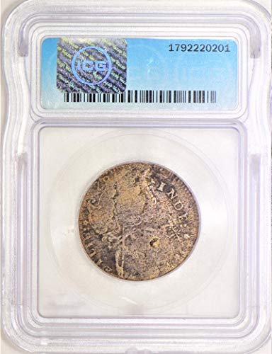 1787 No Mintmark Colonial Copper DB Left, Laminated, 33.16-z15, R-4; ICG Certified Connecticut G-06