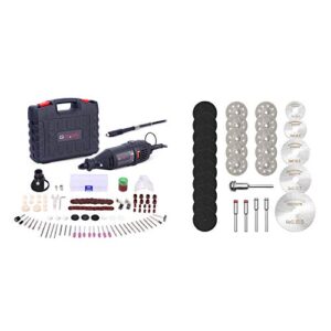 goxawee rotary tool kit with cutting wheel disc set bundle