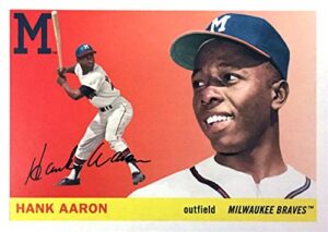 2020 topps archives #100 hank aaron