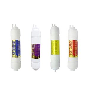 4ea premium replacement water filter set for sk magic : wpu-4500ro - 1 micron