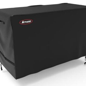 ATYARD 55-inch Outdoor Cover for Keter Unity XL Portable Table - UV Resistant, Breathable, All Weather (55" L x 24" W x 32" H)Black