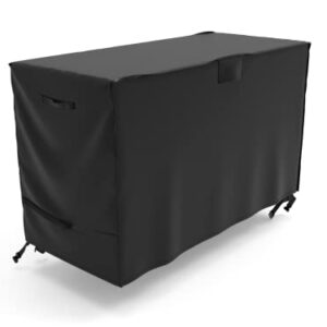 ATYARD 55-inch Outdoor Cover for Keter Unity XL Portable Table - UV Resistant, Breathable, All Weather (55" L x 24" W x 32" H)Black