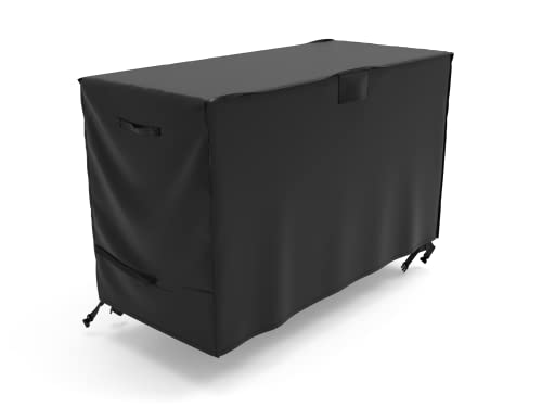 ATYARD 55-inch Outdoor Cover for Keter Unity XL Portable Table - UV Resistant, Breathable, All Weather (55" L x 24" W x 32" H)Black