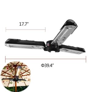 LIRUI Umbrella heaters Electric,Electric Parasol Umbrella Patio Heater IP Certified Water Proof Variable Heat Output,Ceiling Models