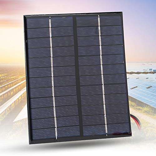 【𝐂𝐡𝐫𝐢𝐬𝐭𝐦𝐚𝐬 𝐆𝐢𝐟𝐭】 12V Pv Panel Eco Panels Solar Module, Solar Charger, Polycrystalline Silicon Long Trip for Mountaineering Rock Climbing Camping