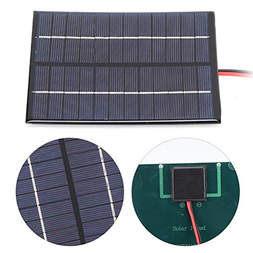 【𝐂𝐡𝐫𝐢𝐬𝐭𝐦𝐚𝐬 𝐆𝐢𝐟𝐭】 12V Pv Panel Eco Panels Solar Module, Solar Charger, Polycrystalline Silicon Long Trip for Mountaineering Rock Climbing Camping