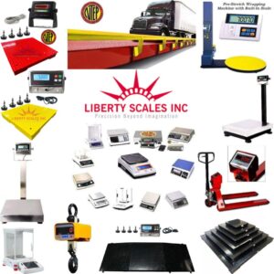 Liberty Scales - SL-5000-E Industrial Warehouse Truck/Pallet Jack Heavy Duty Steel Scale with 5000 Lb X 1lb Assembled Standard Capacity