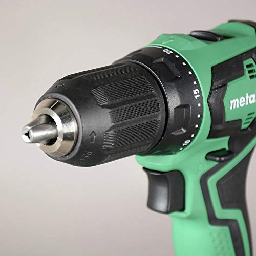 Metabo HPT Cordless Drill | 18V | 1/2-Inch Keyless | Sub-Compact | Brushless Motor | Lithium-Ion Batteries | Lifetime Tool Warranty | DS18DDX