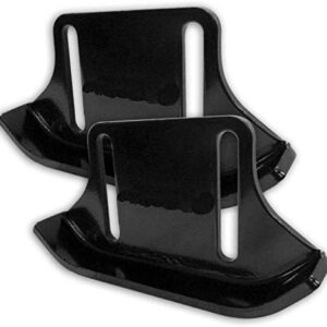 fascinatte Set of 2 Skid Plate 76153-736-010 76153-736-000 Fits Honda HS55 HS70 HS80 HS50,Snowblower