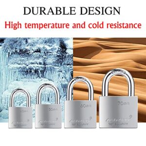 70mm Heavy Duty Lock Warehouse Waterproof Keyed Padlock High Security Padlock with 4 Keys