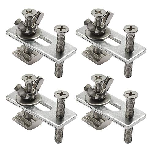 Genmitsu 4PCS T-track Mini Hold Down Clamp Kit, Compatible with 3018-PRO/3018-MX3/3018-PROVer CNC Router Machine