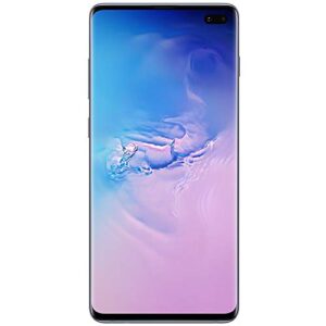 Samsung Galaxy S10+ Plus (128GB, 8GB) 6.4" AMOLED, Snapdragon 855, IP68 Water Resistant, Global 4G LTE (GSM + CDMA) T-Mobile Unlocked (AT&T, Verizon, Sprint, Metro) G975U (Prism Blue) (Renewed)