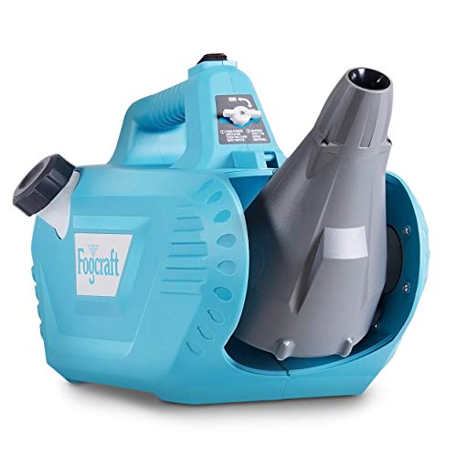 FogCraft Fogger Machine Pre-Owned ULV Sprayer Disinfectant Electric Handheld Corded 2GAL 120VAC 60Hz Mist Duster Blower Adjustable Particle Size 0-50um/Mm