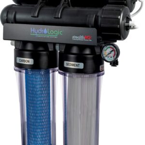 Hydro-Logic Purification Systems HydroLogic Stealth-RO300 Reverse Osmosis Filter System 300 GPD HL 31040 Hydroponic Water Filtration for Gardening