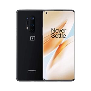 oneplus 8 pro onyx black, 5g unlocked android smartphone u.s version, 12gb ram+256gb storage, 120hz fluid display, quad camera (renewed)