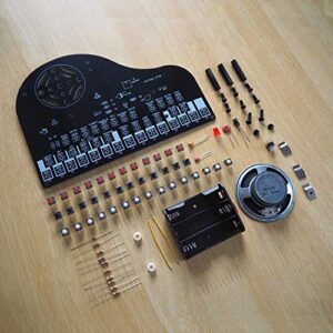 DIY Piano Soldering Project Kit Electronics Solder Practice Kit by VOGURTIME, Great STEM Project and Gift, Multi-Function