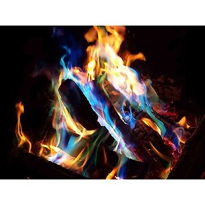 Colorful Fire - Campfire Colorant - Smoke-Free, Odor-Free, Works Instantly - Made in USA (6 Pack)