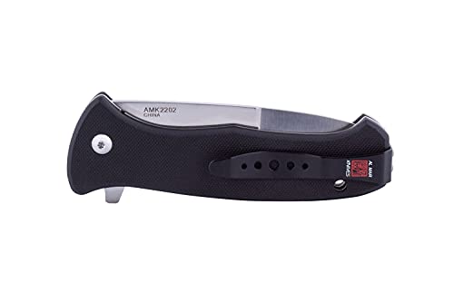 Sunex AMK2202 S.e.r.e. 2020 G-series - Knife S2020 Llsa D2 58hrc Satin 3.6in Trad G10 Black