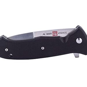 Sunex AMK2202 S.e.r.e. 2020 G-series - Knife S2020 Llsa D2 58hrc Satin 3.6in Trad G10 Black