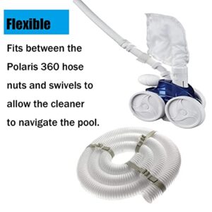 RO6G Pool Cleaner 6-Ft Cuffless Feed Hose Replacement for Polaris 360 Cleaner 9-100-3102 ONLY 360 1-1/2" Diameter.