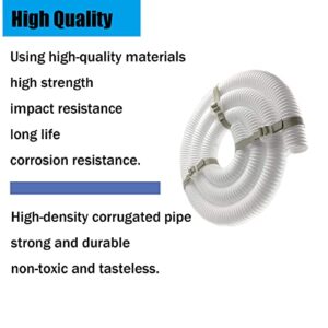 RO6G Pool Cleaner 6-Ft Cuffless Feed Hose Replacement for Polaris 360 Cleaner 9-100-3102 ONLY 360 1-1/2" Diameter.