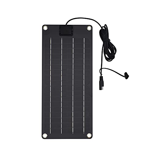 8-Watt Semi-Flex Crystalline Solar Panel and 12-Volt Battery Maintainer