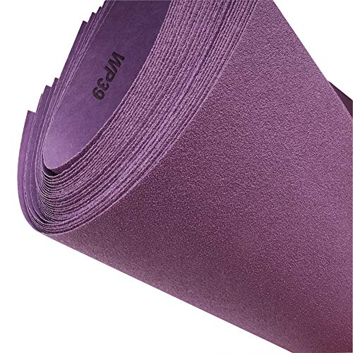 Sandpaper 120 Grit,Wet Dry Sanding Sheets,High Performance White Fused Alumina Abrasive Sand Paper for Wood Furniture Finishing,Metal Grinding,Automotive Polishing,9 x 11 Inch,Purple,10-Pack