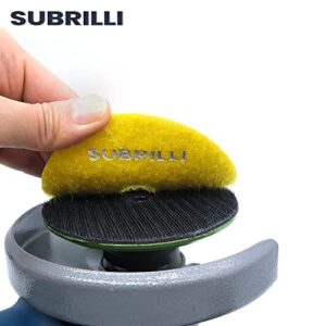 Dry/Wet 3 Step Diamond Polishing Pads 4-inch for Granite Marble Quartz Concrete