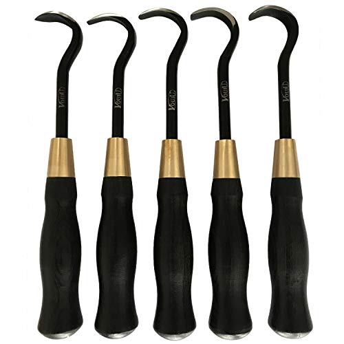 vouiu 5-Piece Bonsai Scraper Bonsai Tool Set