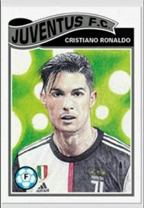 2020 topps the ucl living set uefa champions league #200 cristiano ronaldo juventus fc official soccer futbol trading card limited print run