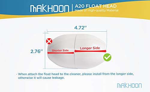 MAKHOON A20 Float Head Replacements for Polaris Zodiac 180 280 360 380 Pool Cleaners EA20 (1)