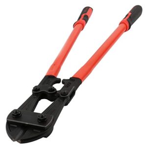 maxpower bolt cutter 24 inch, chrome molybdenum steel blade heavy duty bolt cutter