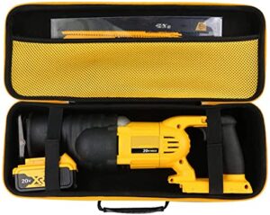 khanka hard tool case replacement for dewalt dcs380b/dcs380p1 cordless reciprocating saw