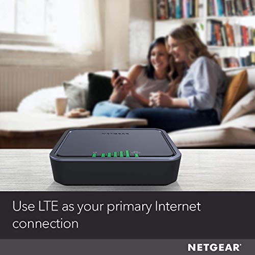 NETGEAR 4G LTE Broadband Modem - Use LTE as primary Internet Connection (LB1120) (Renewed)