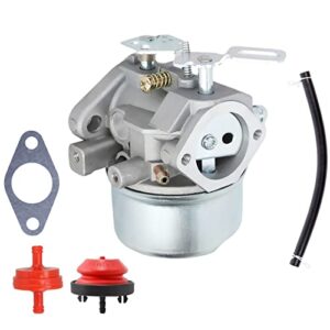 hutdkte snowblower carburetor for ariens snow thrower st824, for yard machines 31ae640f000 31ae665e118, for mtd 317e640f000 9hp snow blower