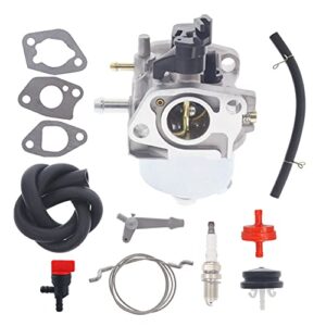 hutdkte 127-9008 carburetor for toro power clear 721 721r 721e 721qzr 721qze 721rc 621e 621r snowblower with 117-9145 clutch cable kit