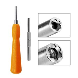 gamebit screwdriver, emien 4.5mm 3.8mm gamebit screwdriver,double-end bit security gamebit screwdriver kit for opening nes,snes,n64,gameboy,gamecube,virtual boy,sega,nintendo consoles,game cartridges