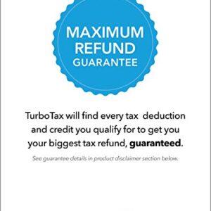 [Old Version] TurboTax Deluxe 2020 Desktop Tax Software, Federal Returns Only + Federal E-file [Amazon Exclusive] [PC Download]