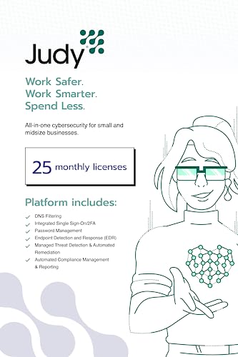 Meet Judy, your complete cybersecurity platform - 25 Monthly Licenses