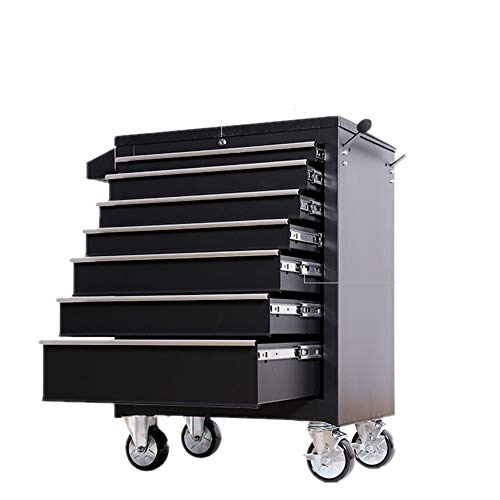 Portable Folding Handcart Auto Repair Tool Cart Trolley Multi-Function Tool Cabinet Shelf Drawer Maintenance Kit Strong Load-Bearing Drawer Multi Function Folding Handcart