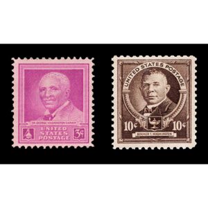 Black History African American Carver Washington Commemorative Coin and Stamp United States Collector Set