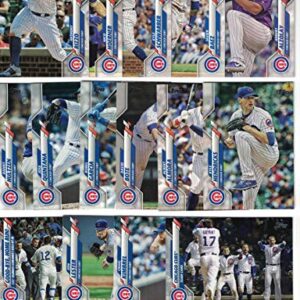 Chicago Cubs/Complete 2020 Topps Baseball Team Set! (24 Cards) From Series 1 and 2! Nico Hoerner! ***PLUS*** 2020 Topps Heritage Cubs Team Set (12) Cards!