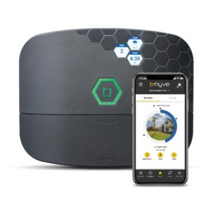 Orbit 57995 B-hyve XR Smart 16-Zone Indoor/Outdoor Sprinkler Controller, Compatible with Alexa